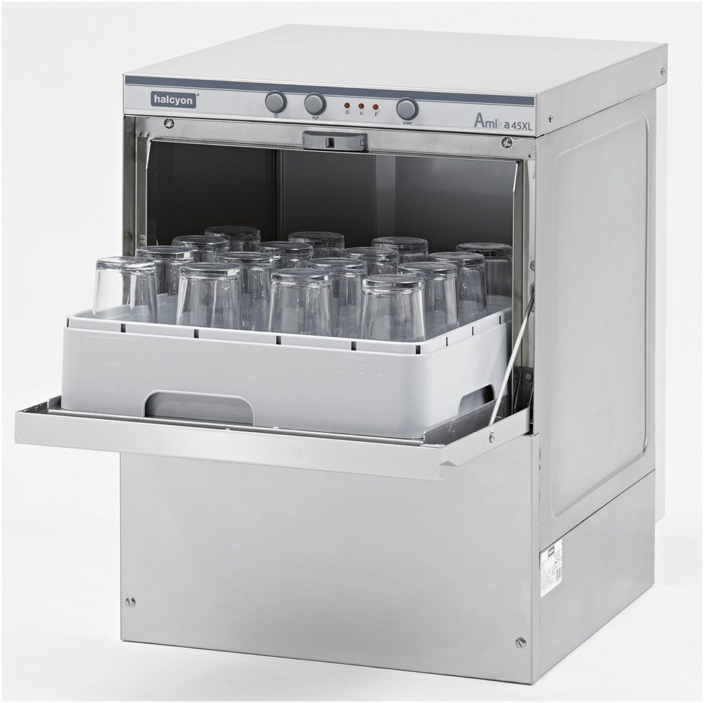 Maidaid Halcyon Amika AM 45 XL Gravity Drain Glasswasher | Peachman