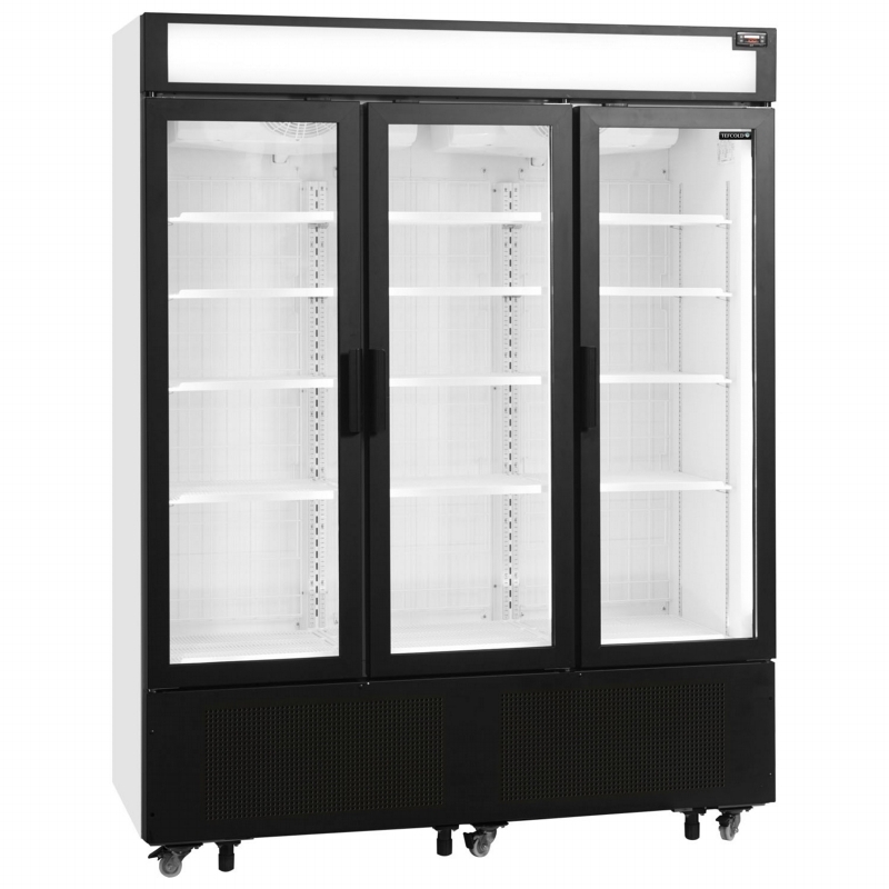 Tefcold UFSC1600GCP White Display Freezer | Peachman