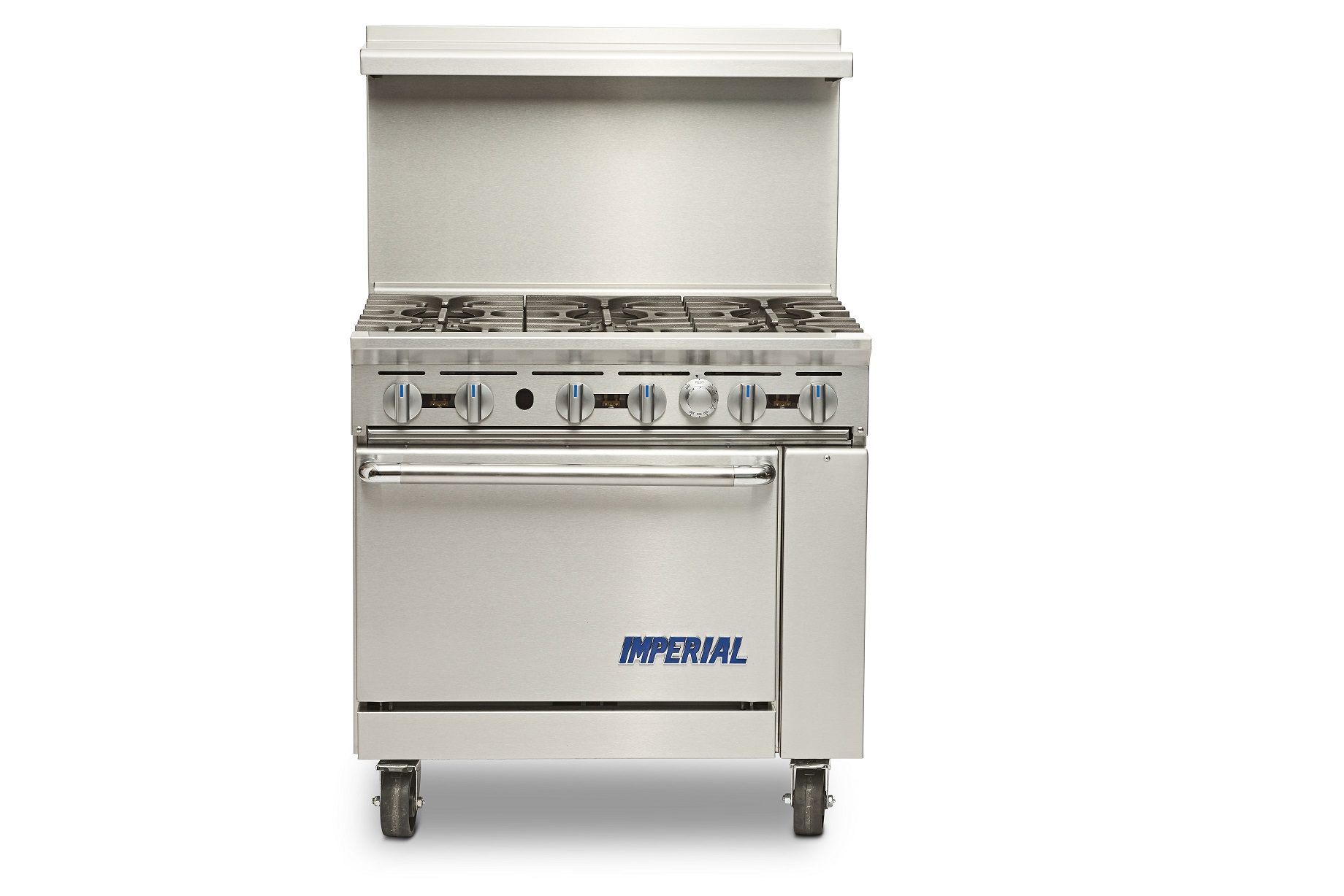 Imperial Pro Series IR-6 6 Burner Oven Range | Peachman