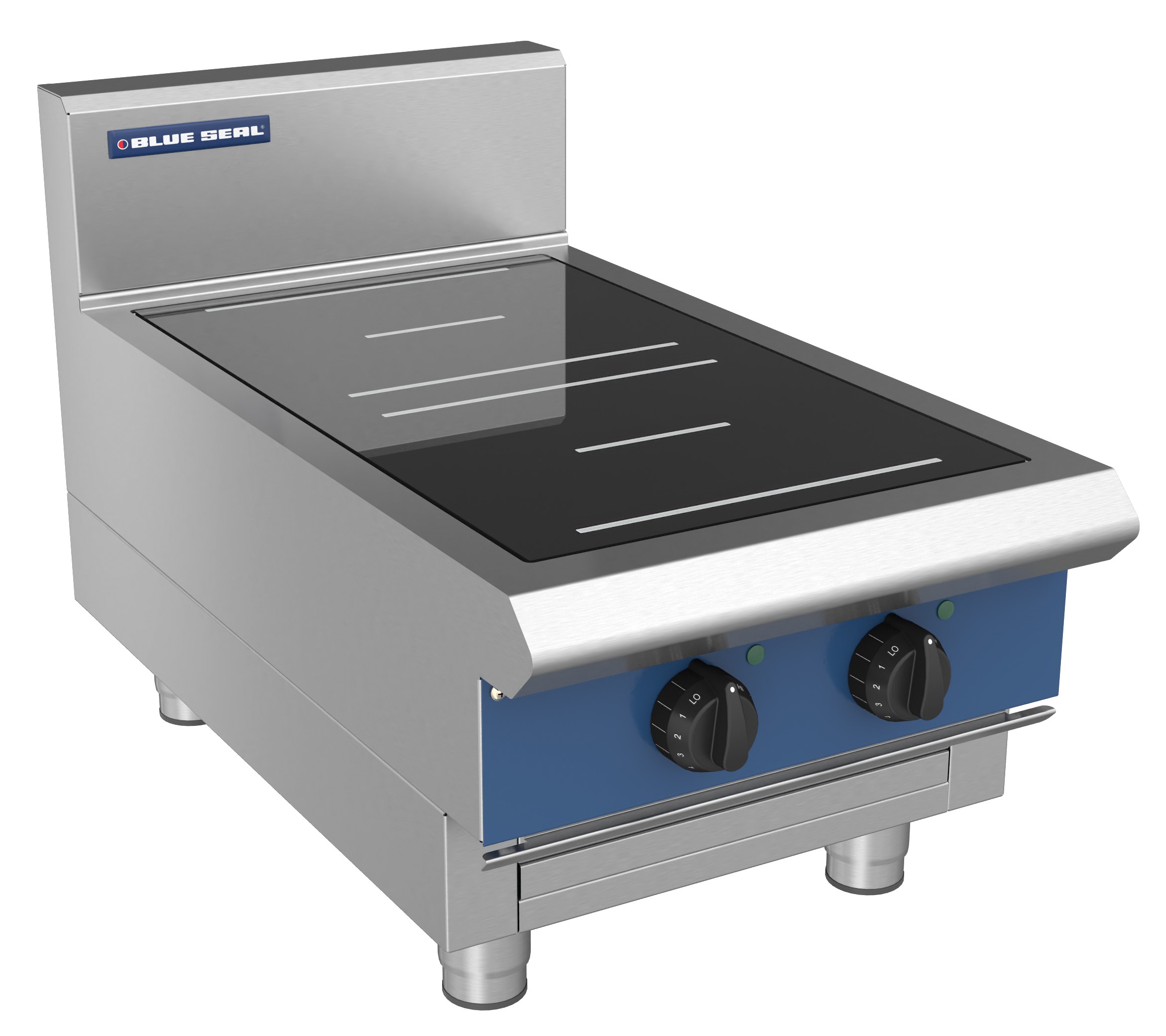 Blue Seal Evolution IN512R5-B 2 Zone Round Induction Cooktop Bench ...