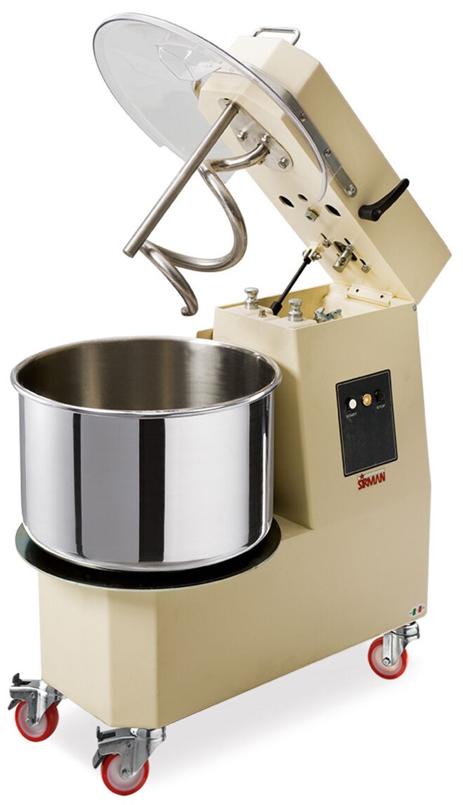 Sirman Hercules 20TA 2V 2 Speed Dough Mixer with Liftable Head | Peachman