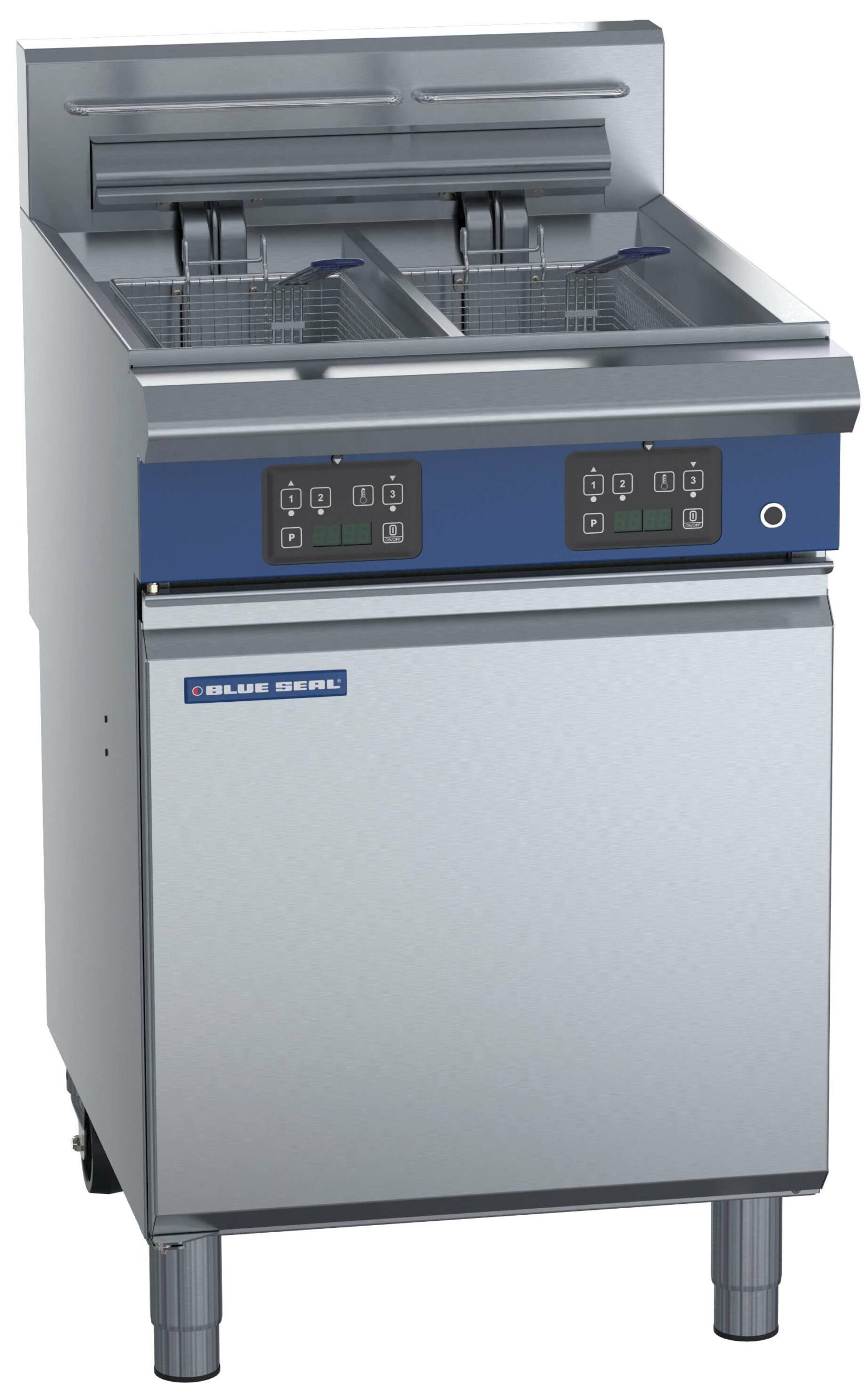 Blue Seal Evolution E66E Twin Pan Electric Fryer | Peachman